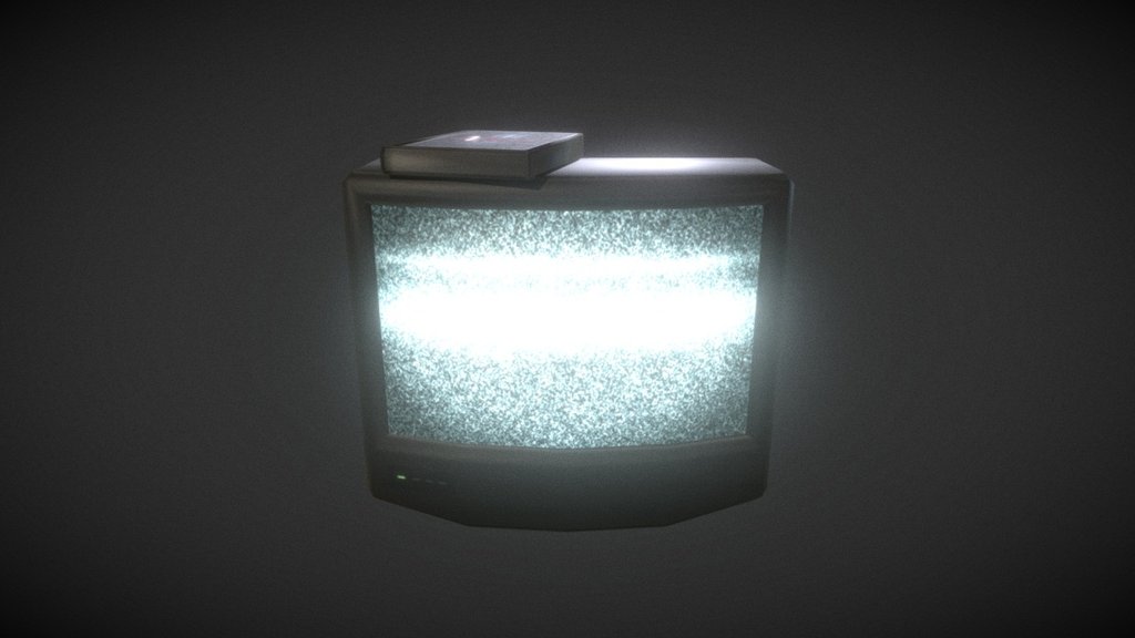 Tube TV - 3D model by smsithlord [febade8] - Sketchfab