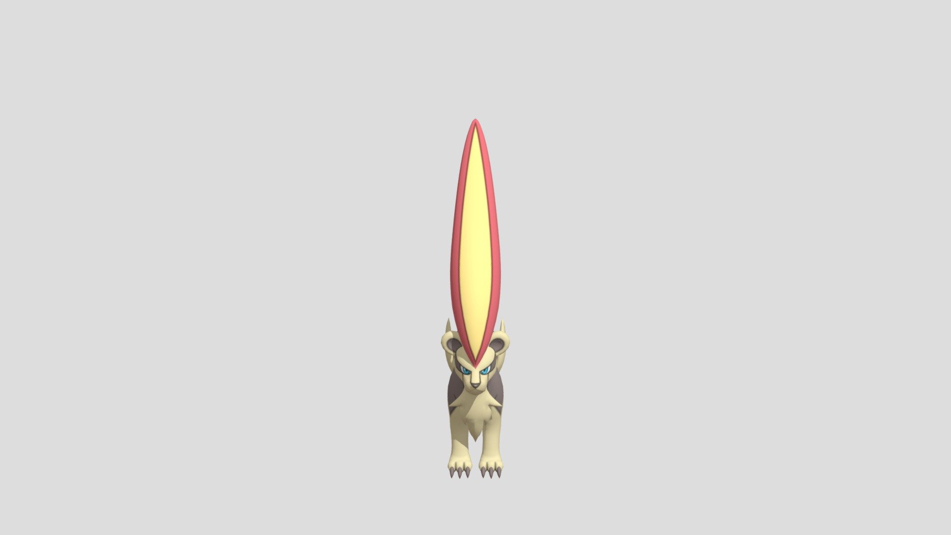 Pyroar - Download Free 3D model by nguyenlouis32 [febbd27] - Sketchfab