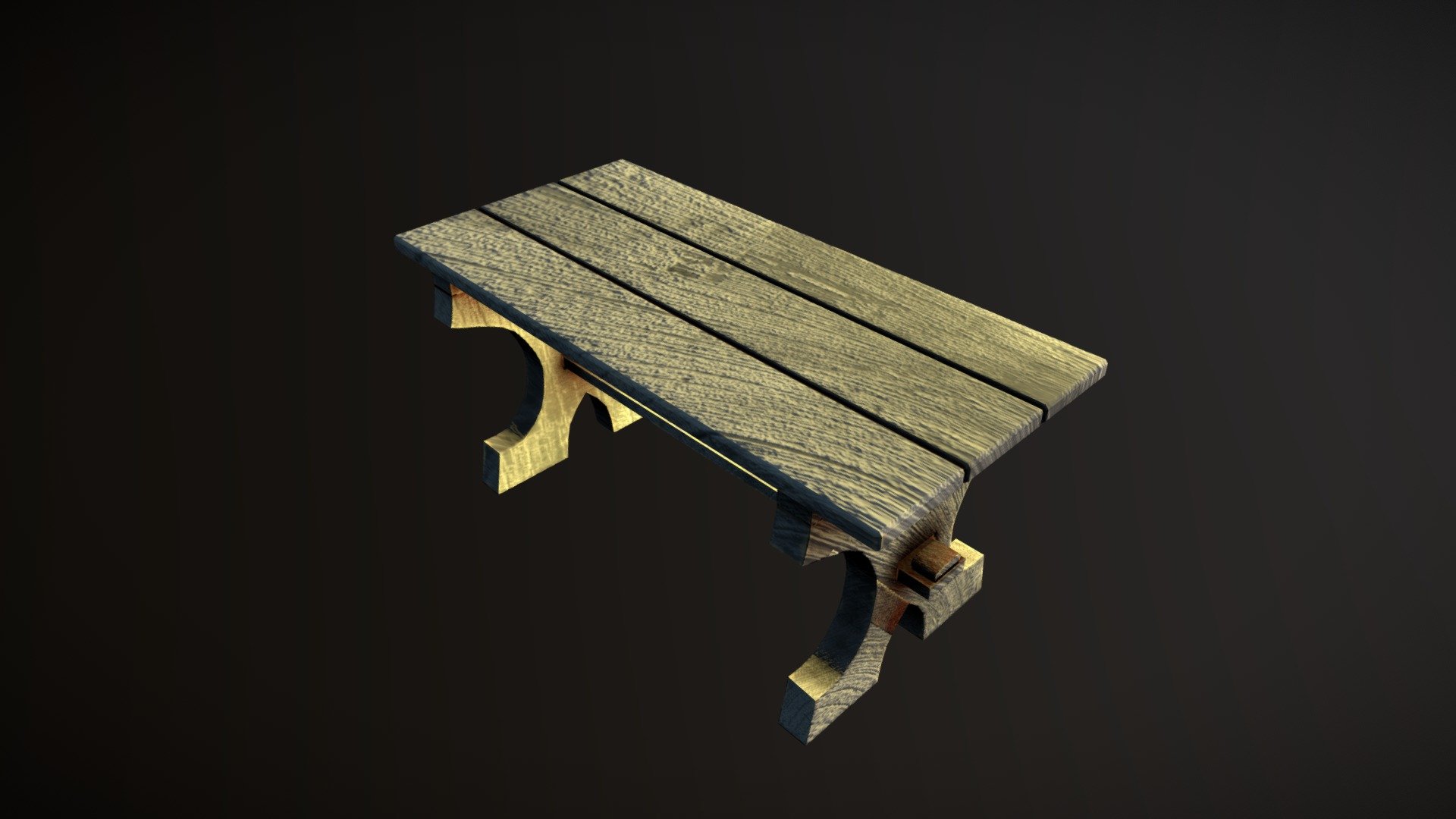 Table - 3D model by kamilsiberian [febbe9c] - Sketchfab