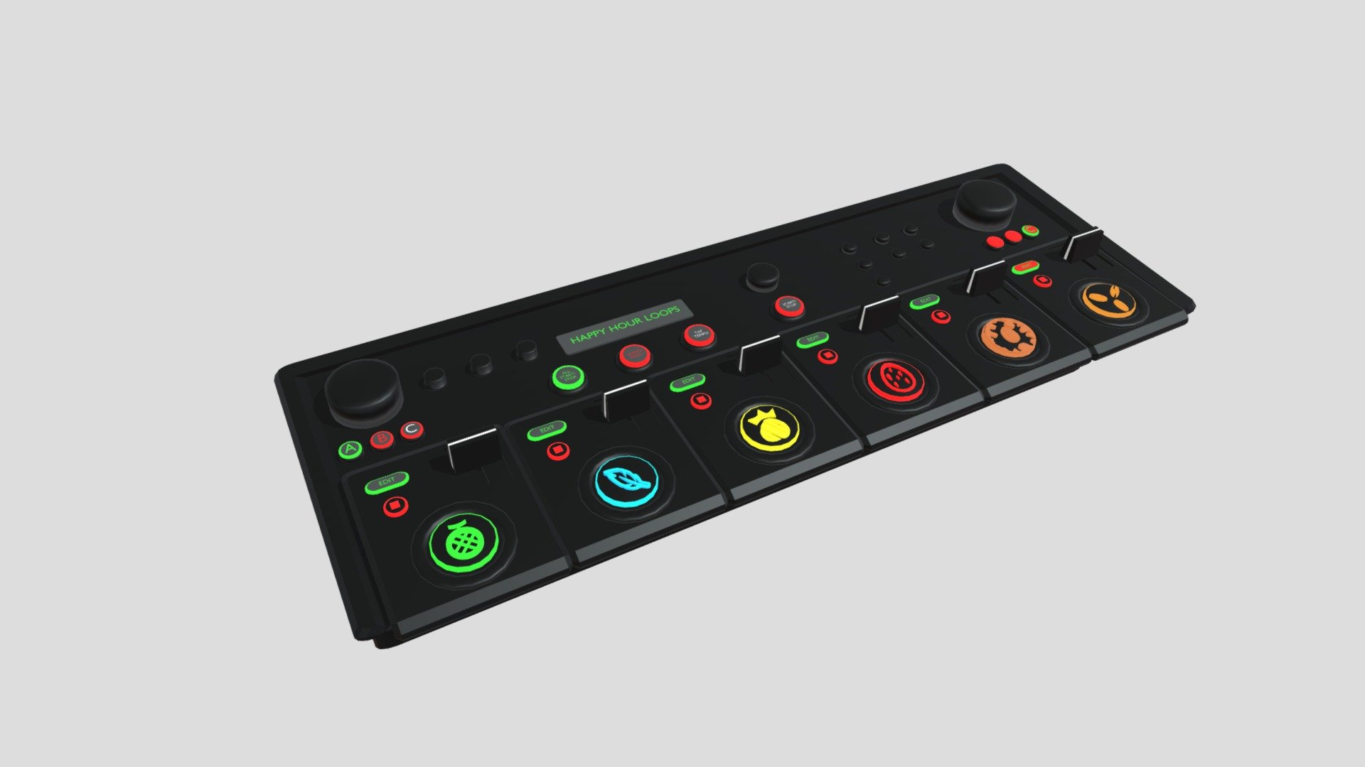 rc505 Soundboard - 3D model by Kairro [febeb67] - Sketchfab