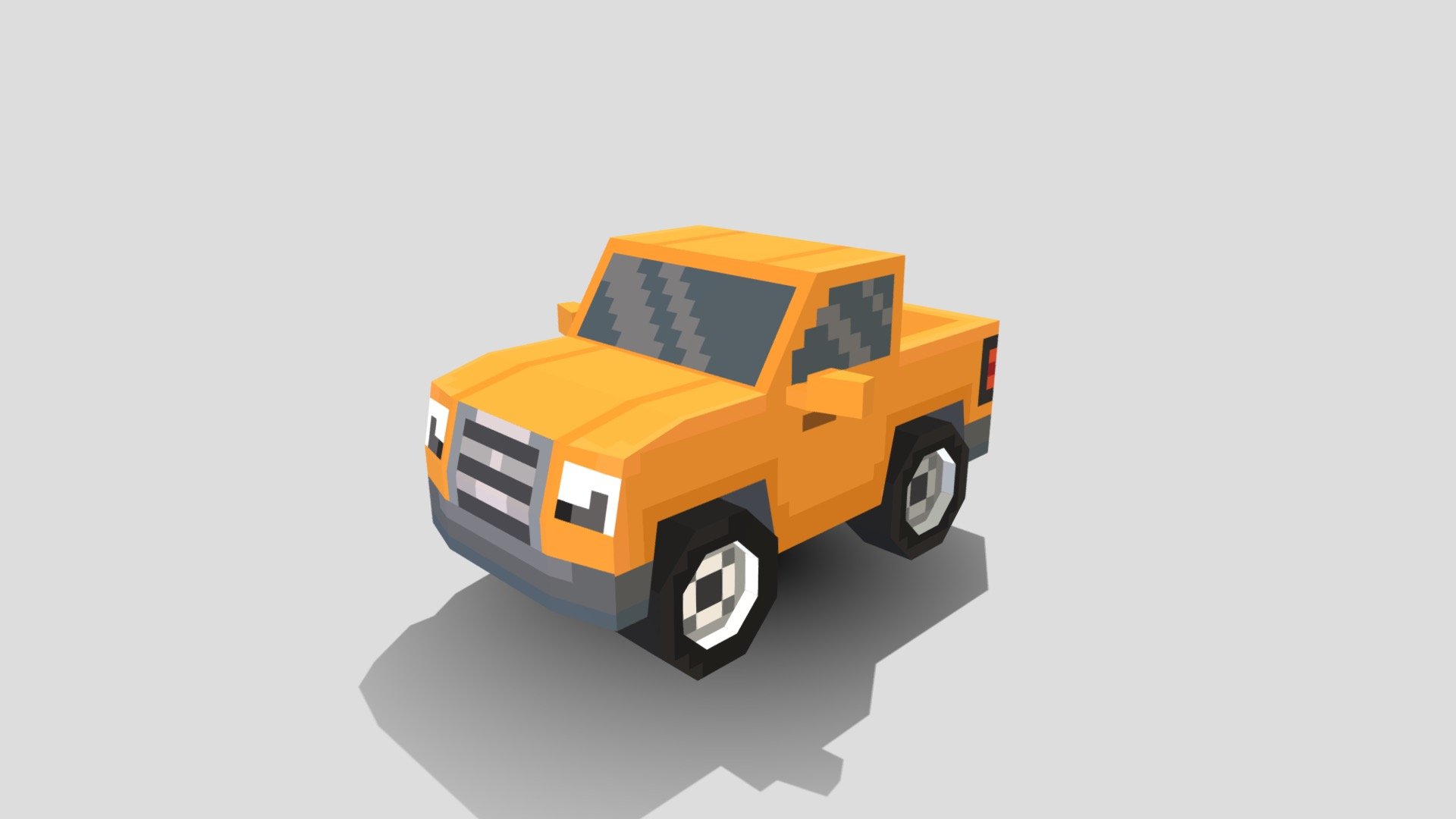 First blockbench project - Truck - Download Free 3D model by lunaHHH ...