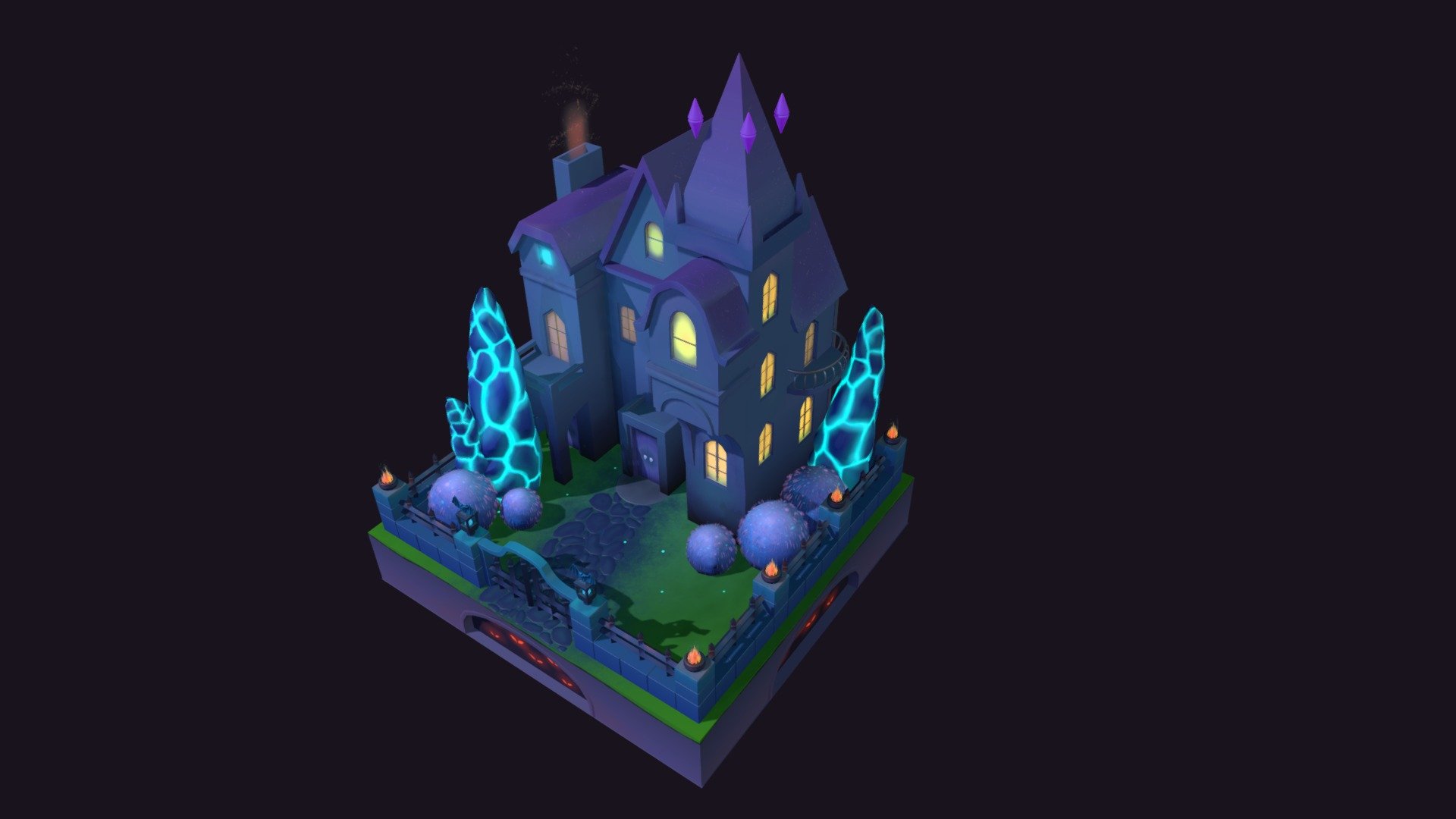 Magic House - 3D model by Anna Nguyenova (@AnnaNguyenova) [febfb8e ...