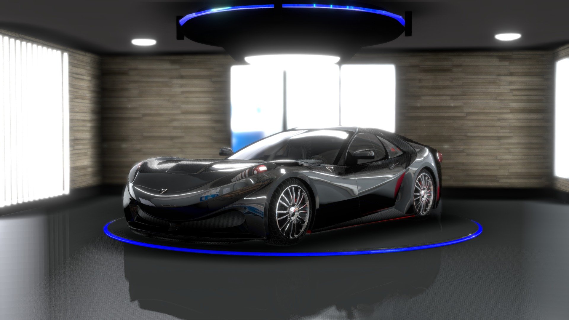 My Car in a Showroom - Download Free 3D model by JalenJacobson [febfcb7 ...