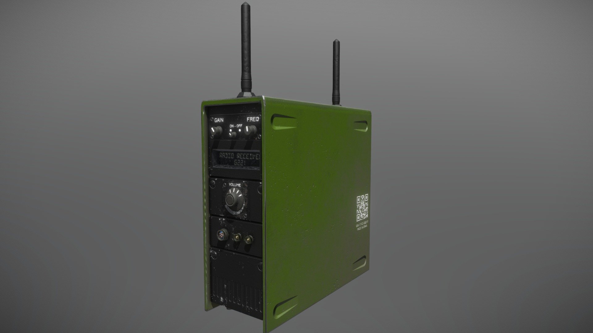 Radio Receiver G221 - Download Free 3D model by oscar5055 [fec1c98 ...