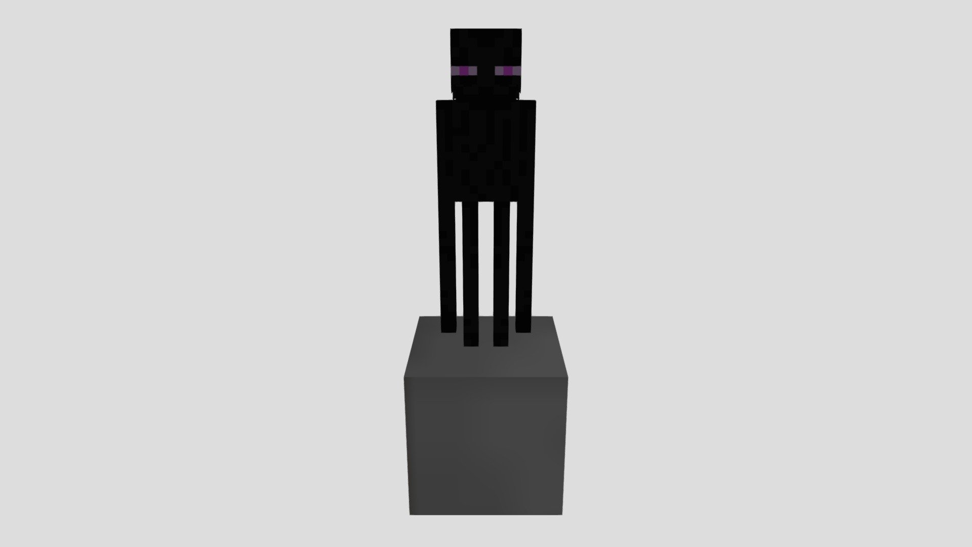 enderman - 3D model by aki.karppinen [fec3582] - Sketchfab