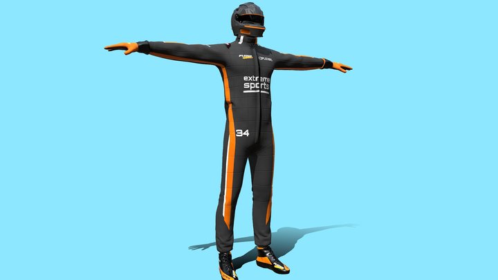 Racesuit 3D models - Sketchfab