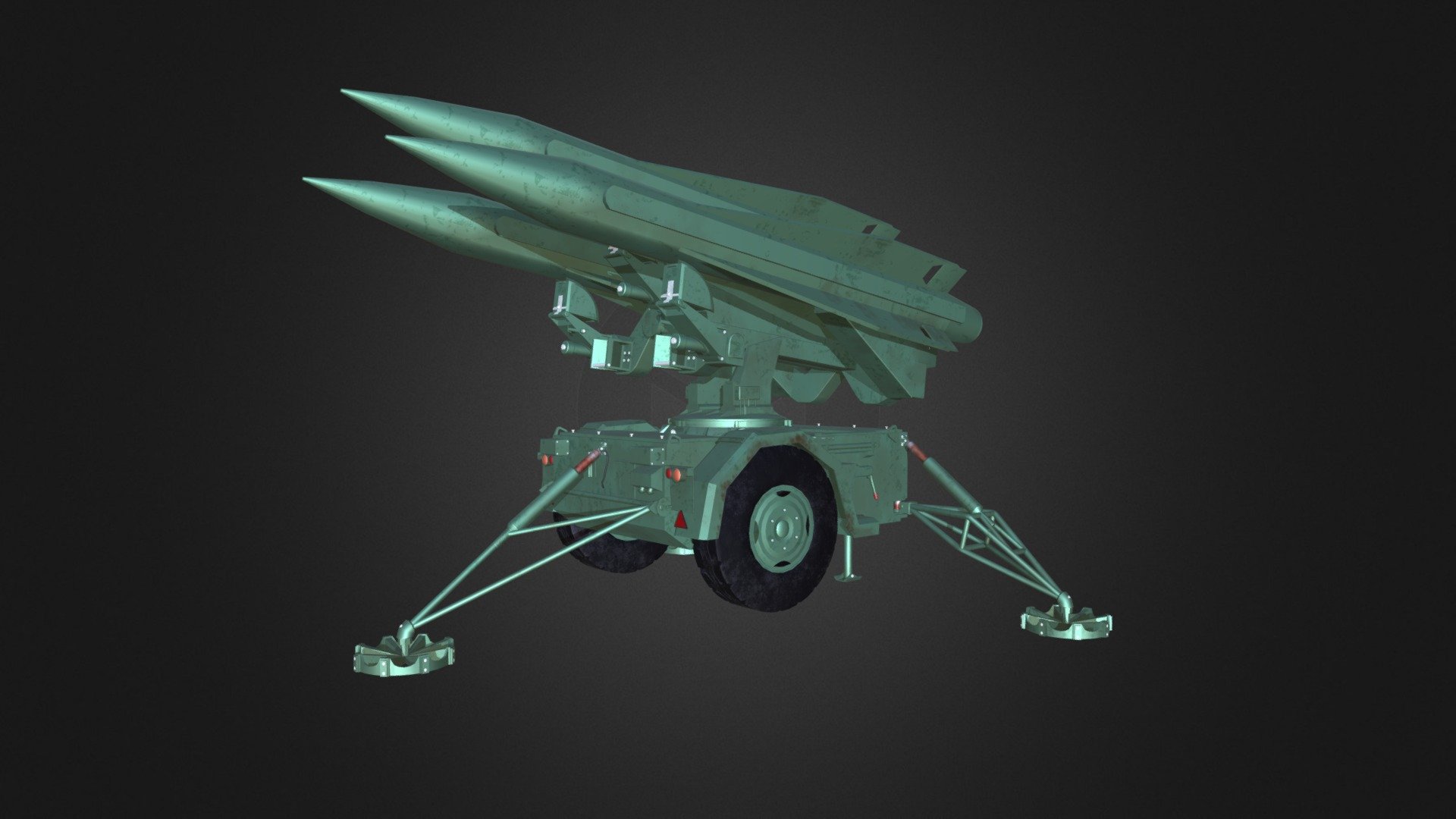 MIM 23 Hawk - 3D model by Junaid Attique (@junaida) [fec517e] - Sketchfab