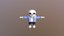 Sans - Download Free 3D model by griffynnklein [fec7e1c] - Sketchfab