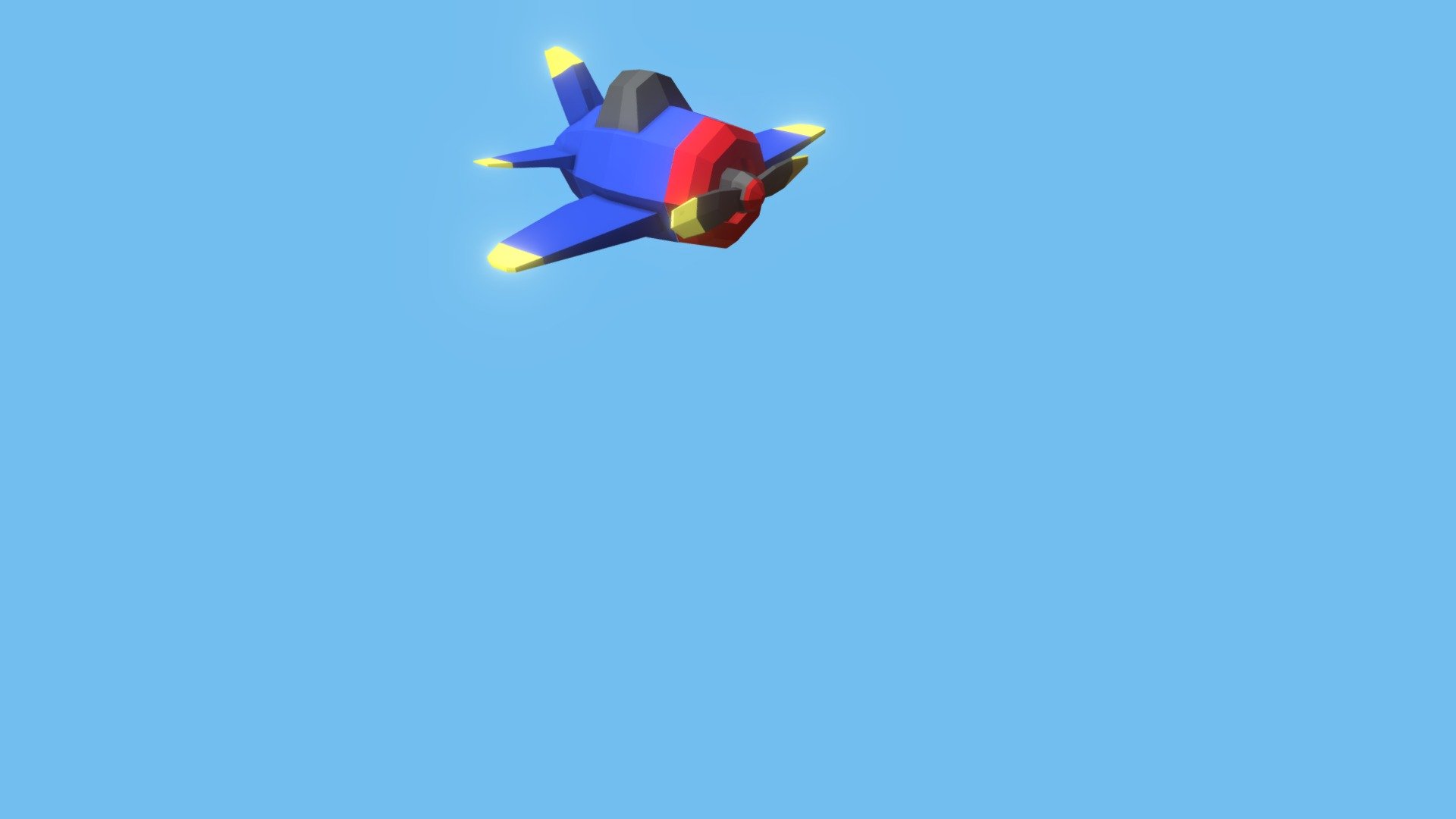 Low Poly Plane - 3D model by Box Collider (@boxcollider) [fec88b4 ...