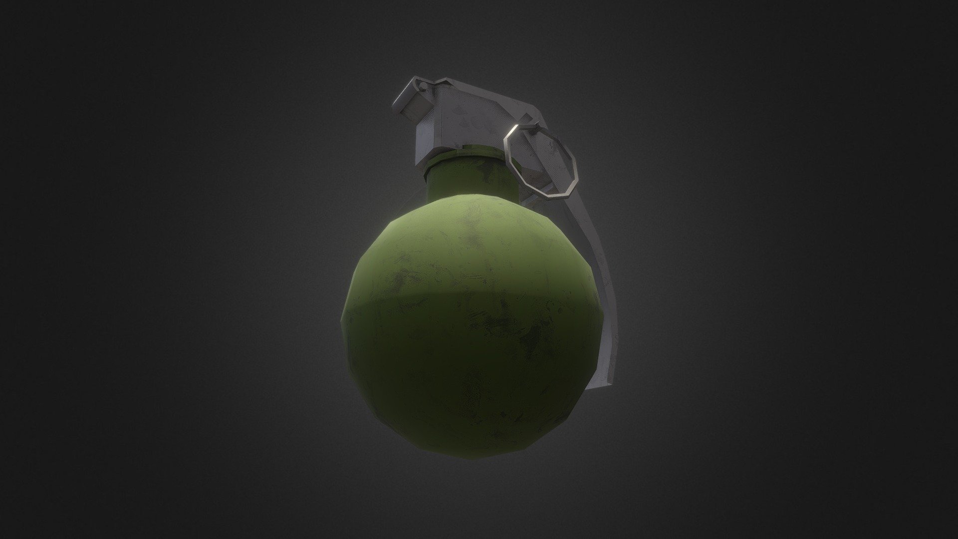 LOW POLY GRENADE GAME ASSET - Download Free 3D model by akhalas ...