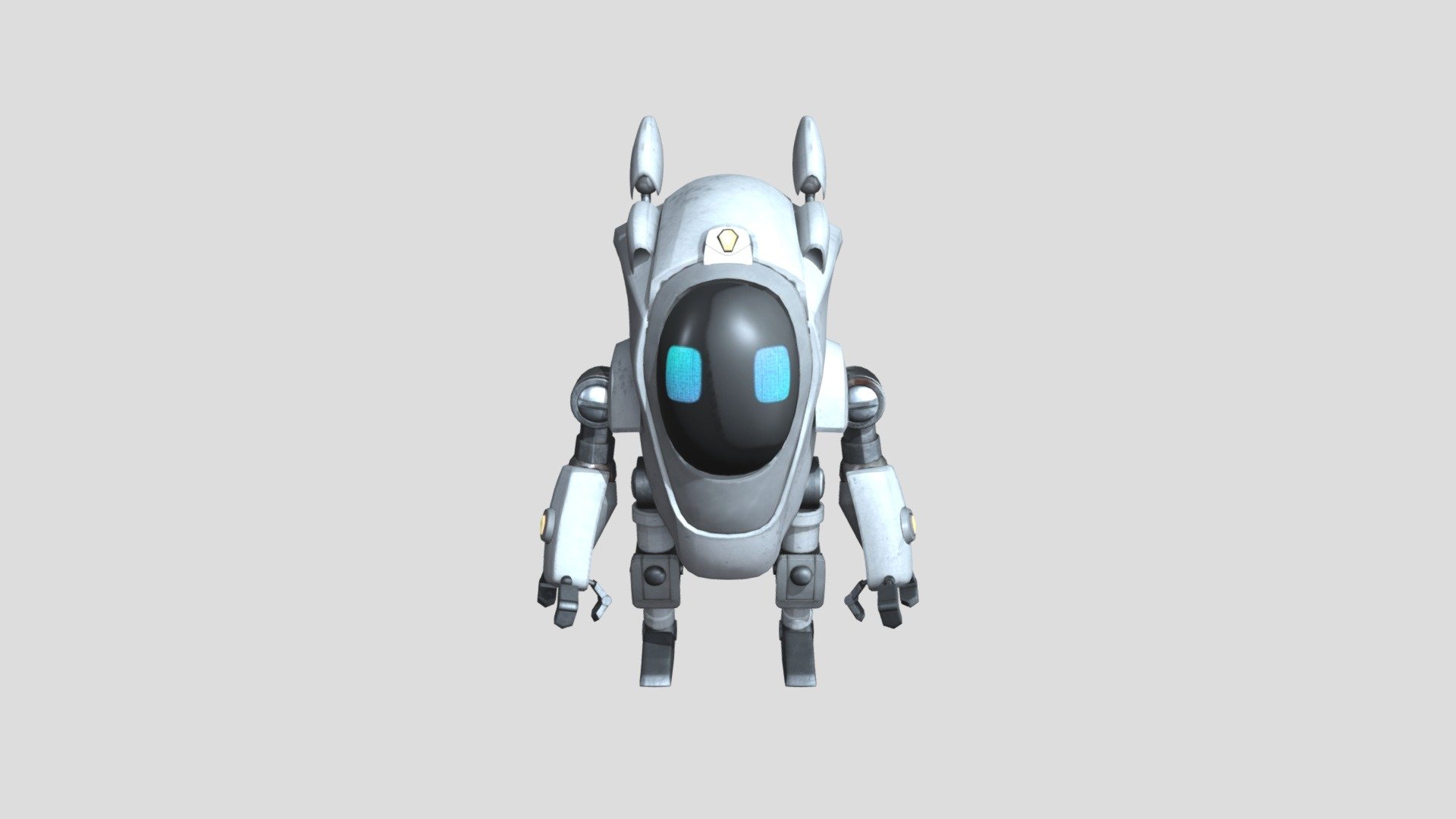 Robot Rare T For Unity Hight - Download Free 3D model by Cuong.Possible ...