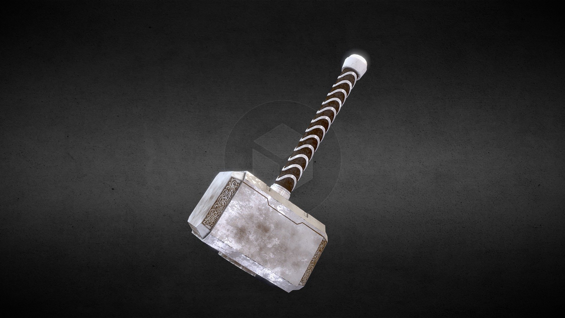 Thor Hammer 3D Model - 3D model by Erik Trifonov (@Erik.Trifonov ...