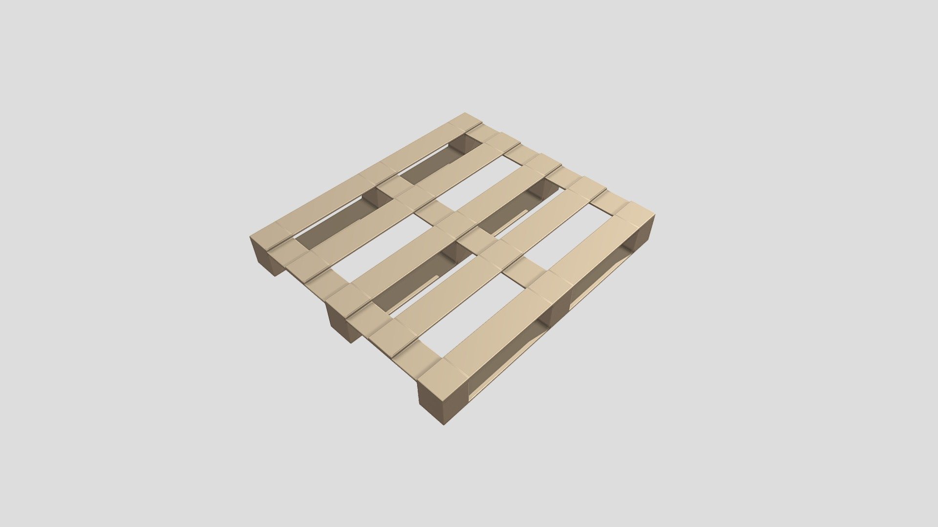 Pallet - 3D model by Jacob Thompson (@jthomps) [fecc5c1] - Sketchfab