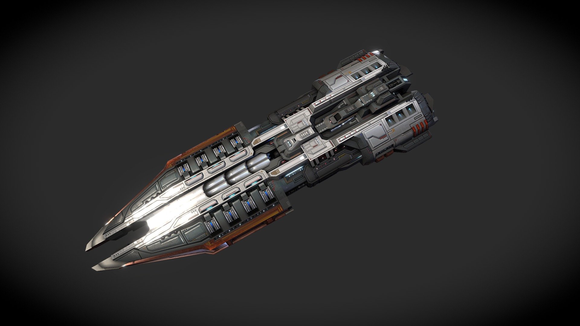 Frigate - Buy Royalty Free 3D model by looky0213 [fecd244] - Sketchfab ...