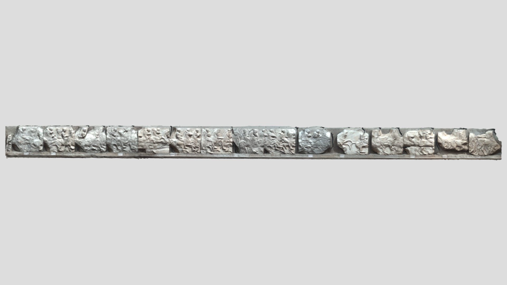 Parthenon Marbles, South 12 to South 67 - Buy Royalty Free 3D model by Théo Derory (@Theo.Derory ...