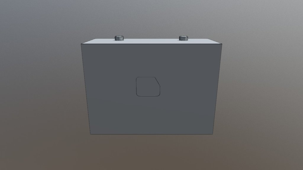 Wall-mounted+heat+interface+unit Caleffi SATK10 - 3D model by ...