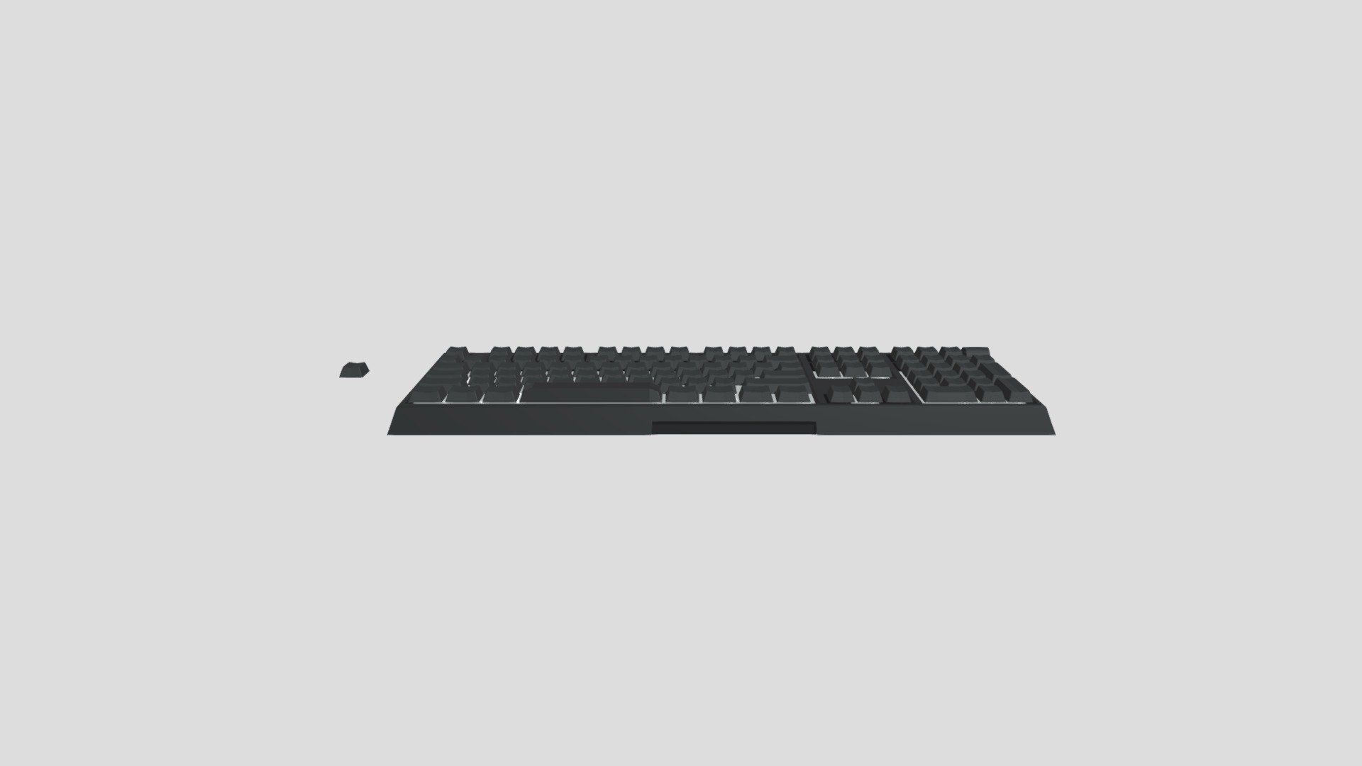Keyboard_Model - 3D model by epicnova25 [fecfe6b] - Sketchfab