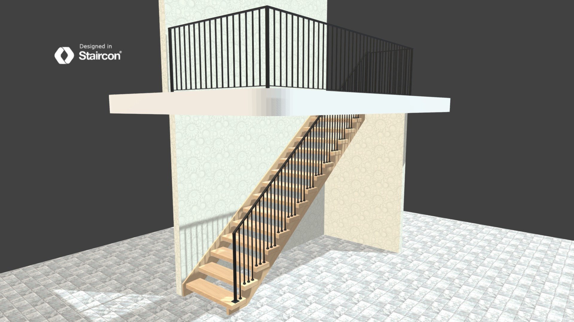 Example Project Staircon - 3D model by 3D Software for Stair Design and Production (@Staircon ...