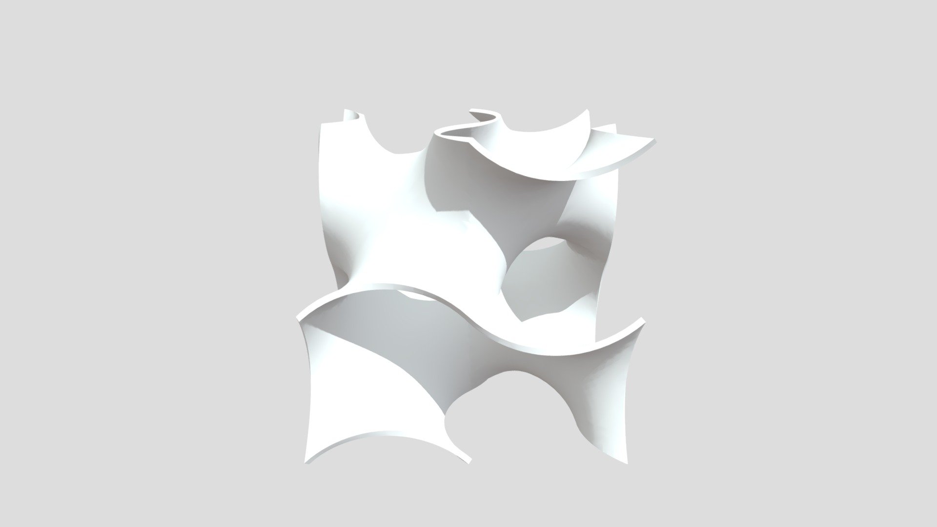 Gyroide-seul-solid - 3D model by vrushabhkrushnarao1999 [fed0ee6 ...