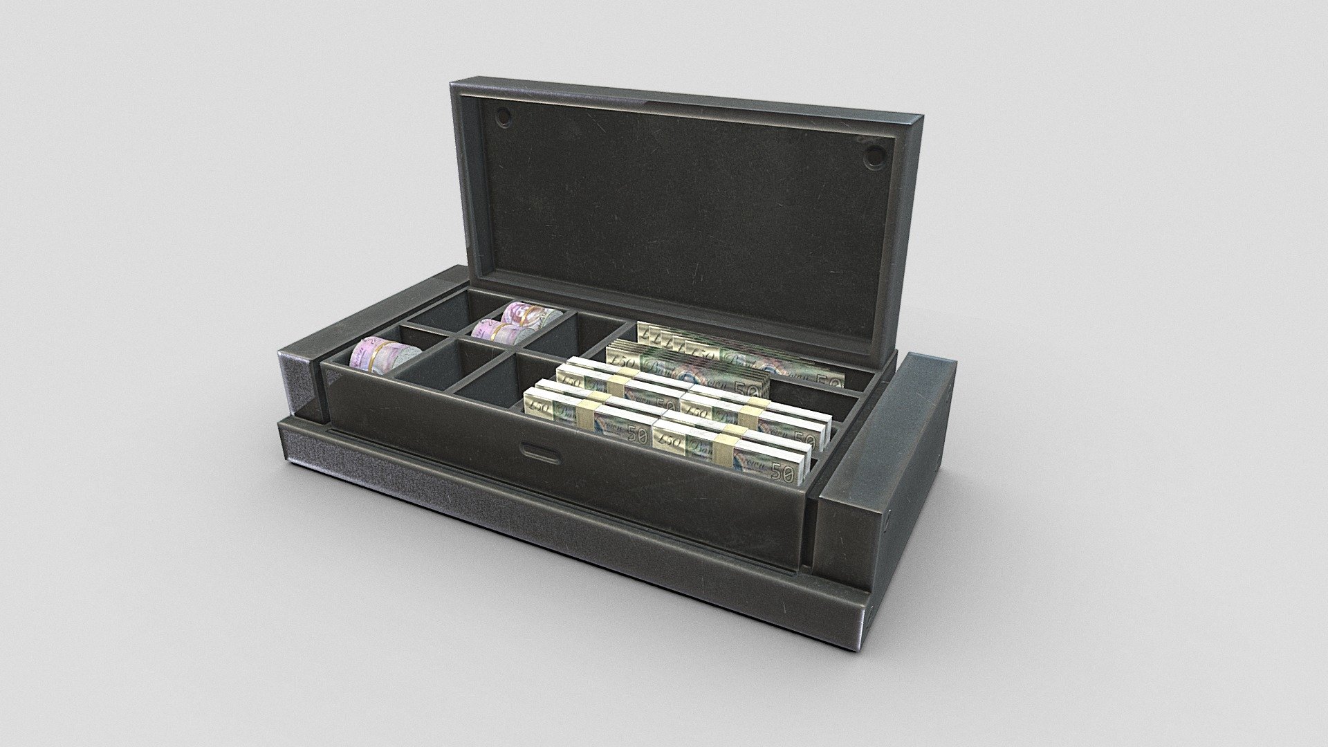 Cash register drawer - Buy Royalty Free 3D model by Sousinho [fed1176 ...
