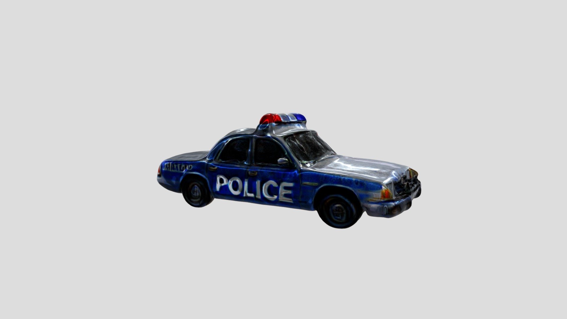 Police Car - Download Free 3D model by wemdio [fed2629] - Sketchfab