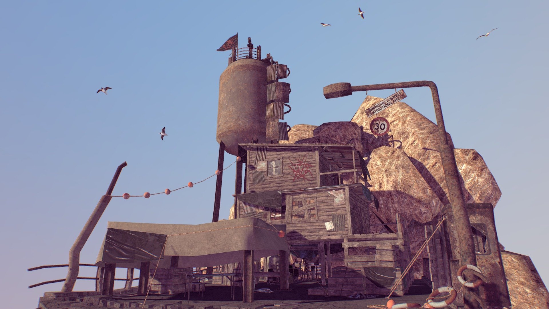DAE Diorama - Rustborn - Download Free 3D model by Kristina Papakina ...