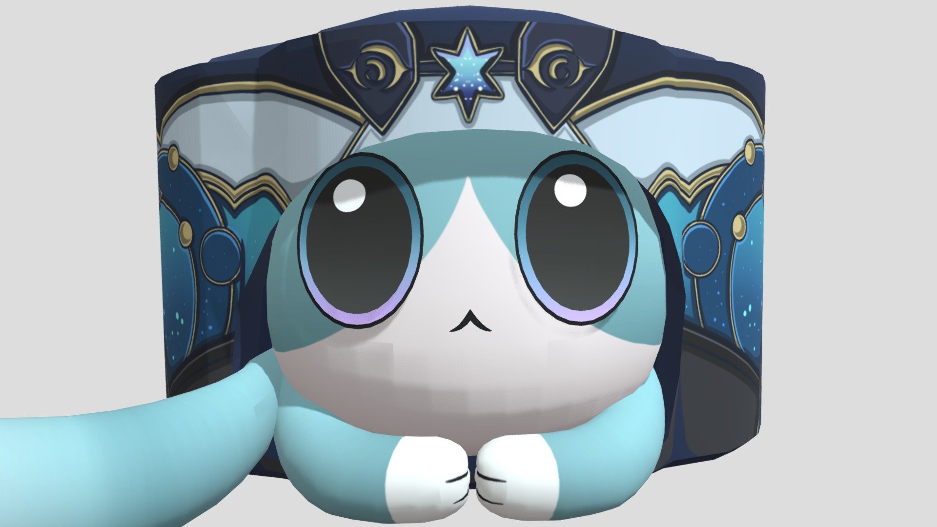 HSR - Anaxa Cat Cake - 3D model by Crafty Glitches (@thecraftyglitchez ...