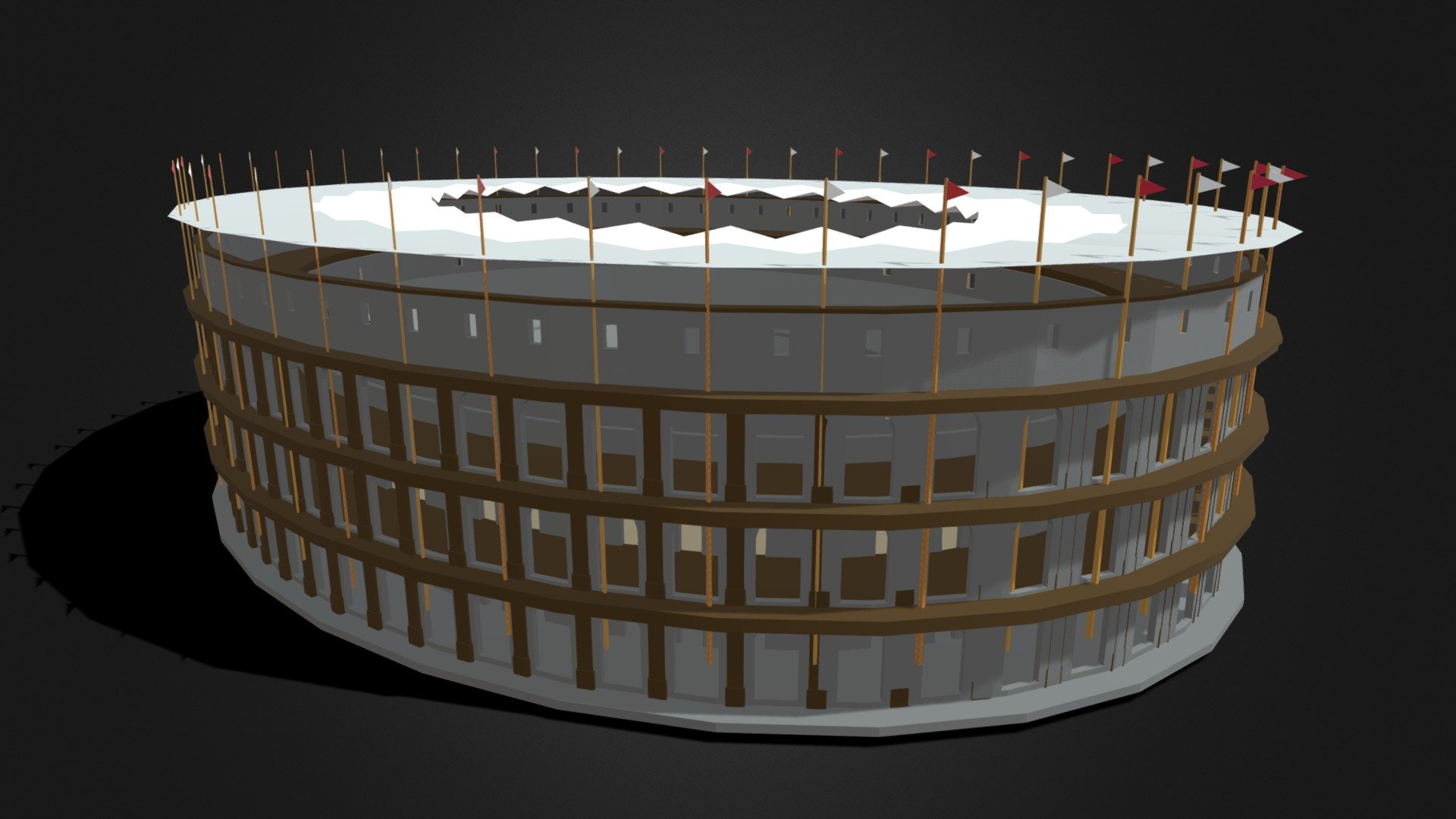 Roman Colosseum - Buy Royalty Free 3D model by 3DDomino [fed4967 ...