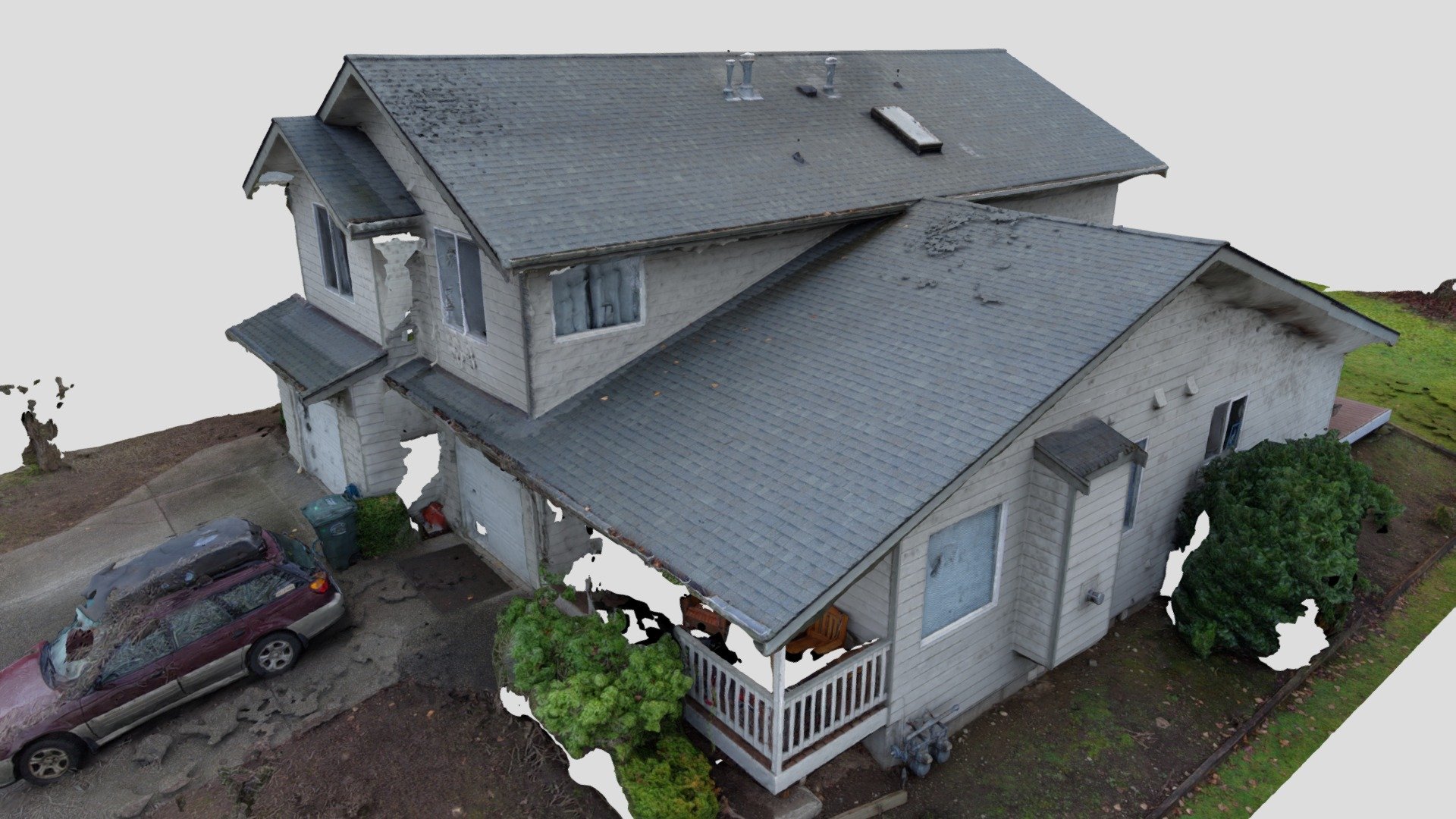 2612 Kentucky St - Roof Scan - 3D model by Androidoclese ...