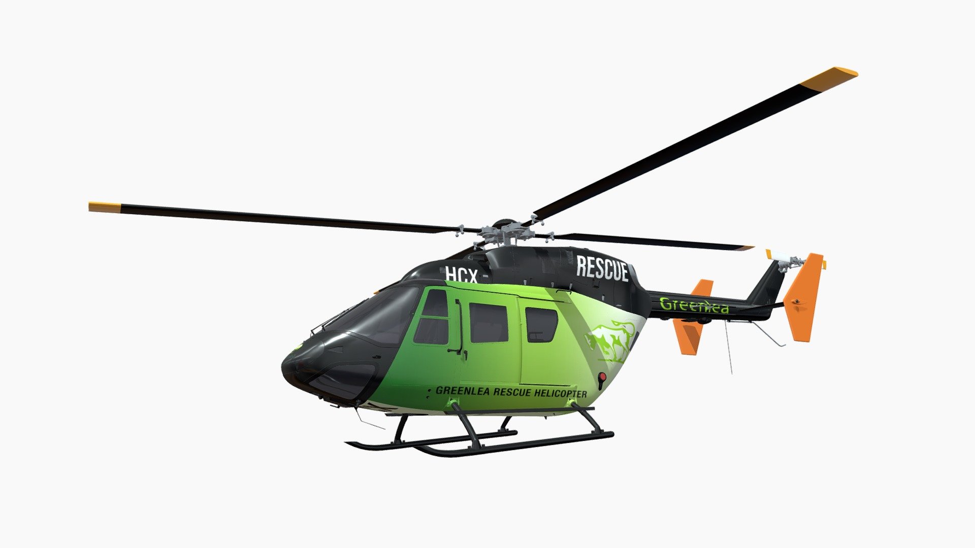 Greenlea Rescue Helicopter - 3D model by Philips Search and Rescue ...