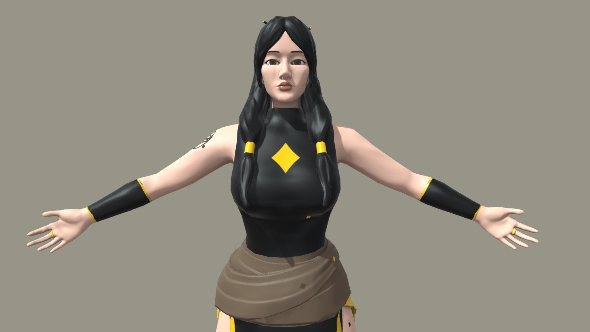 Sana Model - 3D model by Jasmine (@merrysumiko) [fed59a2] - Sketchfab