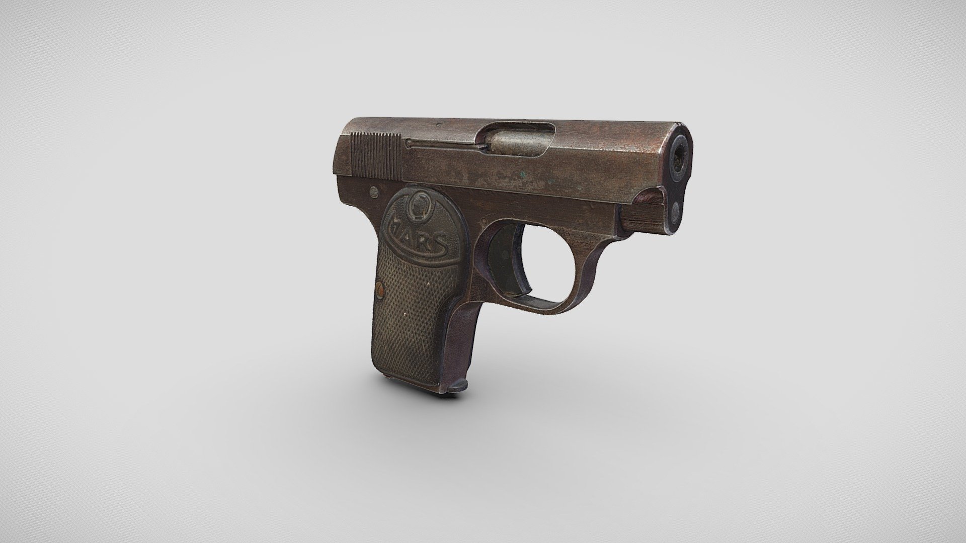 Mars-pistooli, Mars pistol - 3D model by Vapriikki [fed5bf4] - Sketchfab