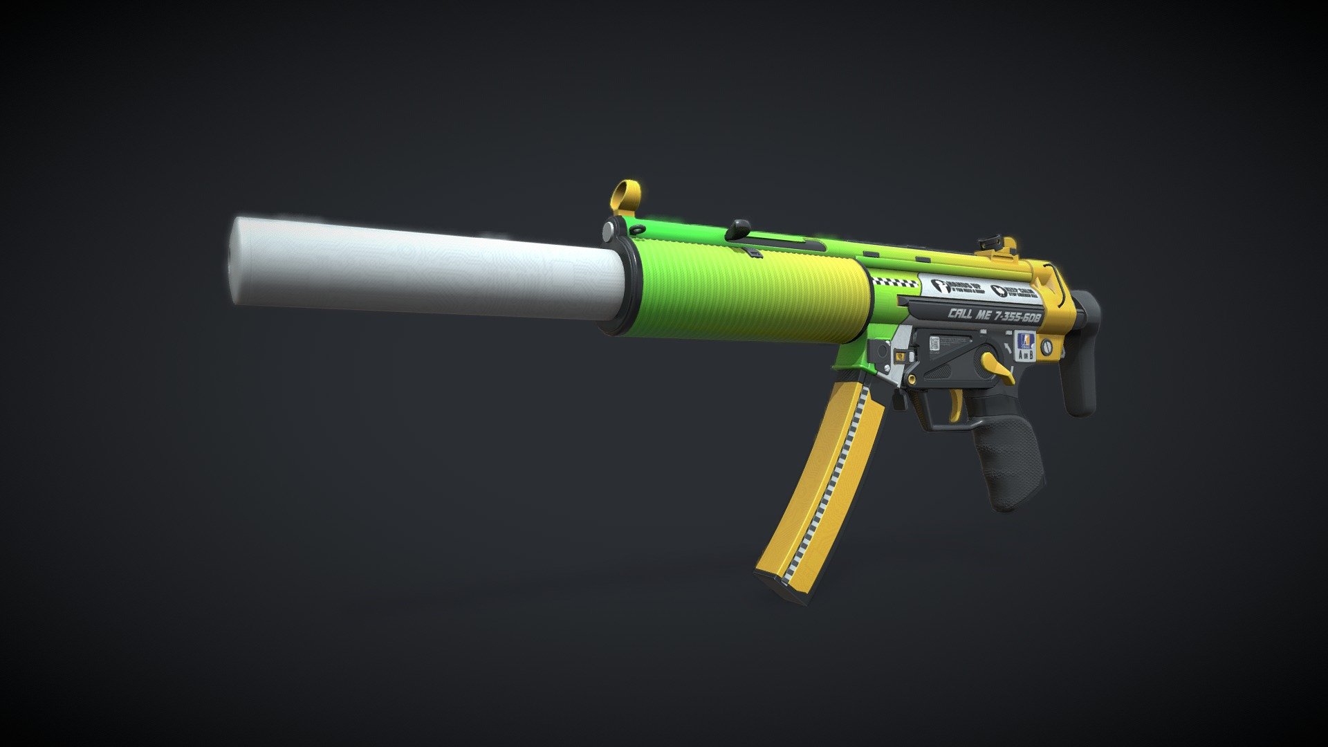 mp5sd - 3D model by sheeshkass [fed82e6] - Sketchfab
