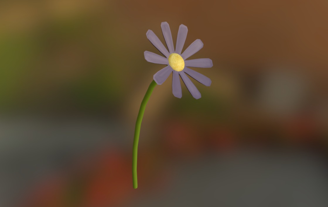 Purple Flower - 3D model by The Adventurer (@The_Mystical_Adventurer ...