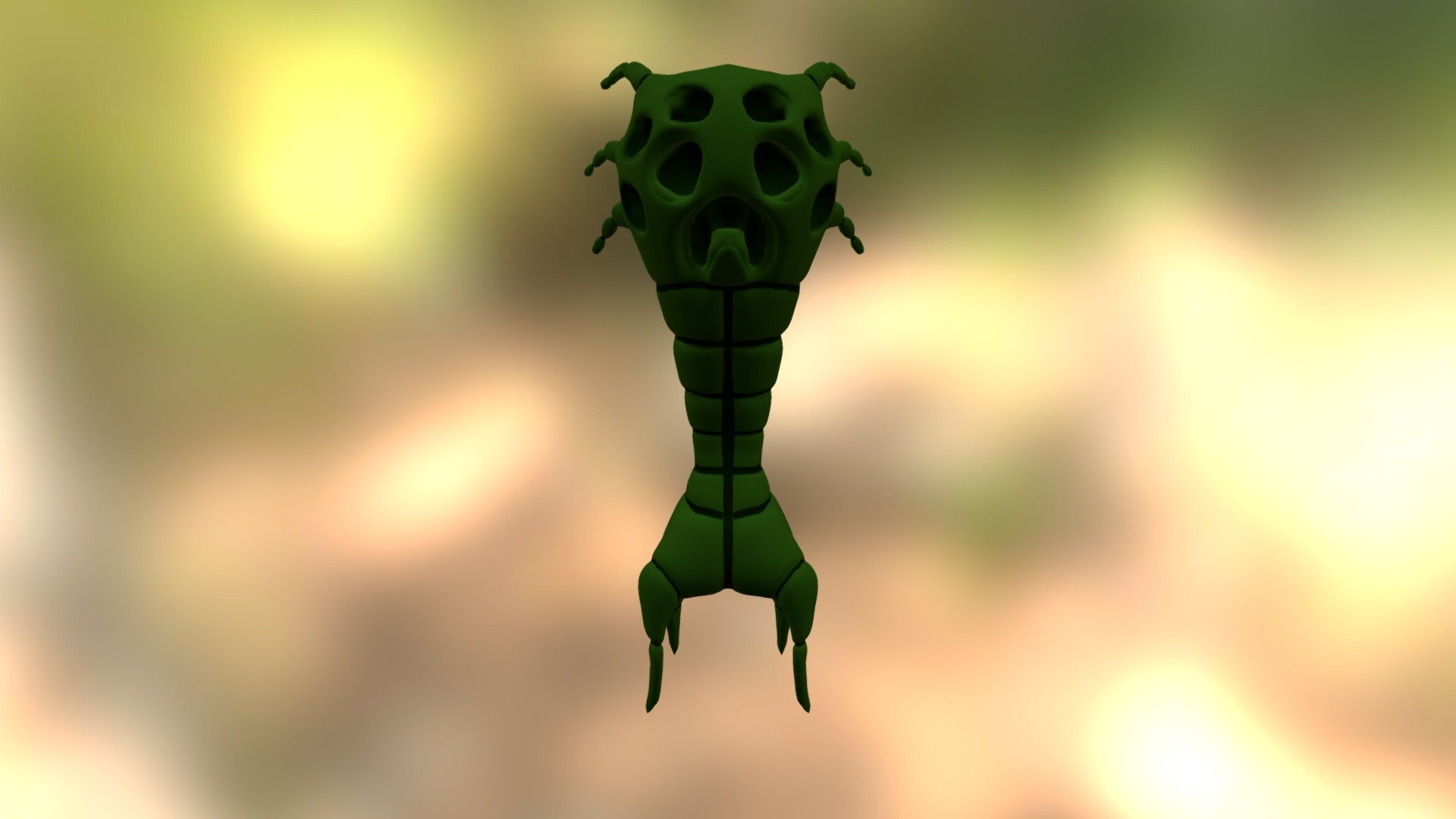Real Life Creeper - 3D model by saghetti [fed909d] - Sketchfab