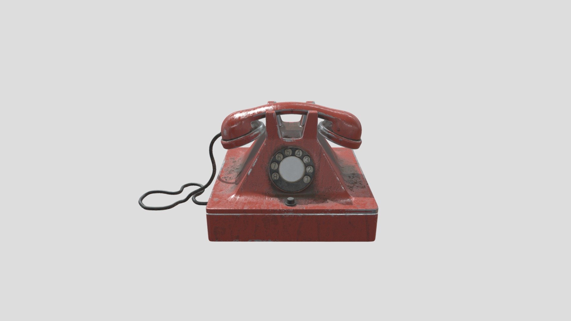 Old phone - 3D model by BlenderGrizzly [fed9453] - Sketchfab