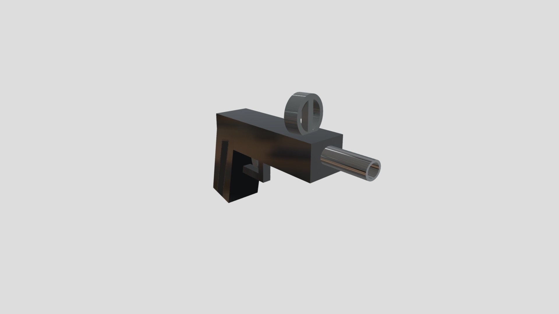 Simplegun - Download Free 3D model by Paint3Duser [fedb4f2] - Sketchfab
