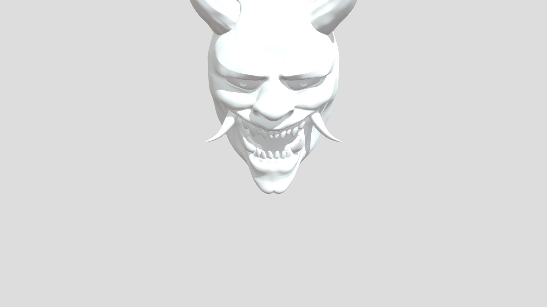 ONI MASK - 3D model by matheusberaldo6 [fedd086] - Sketchfab