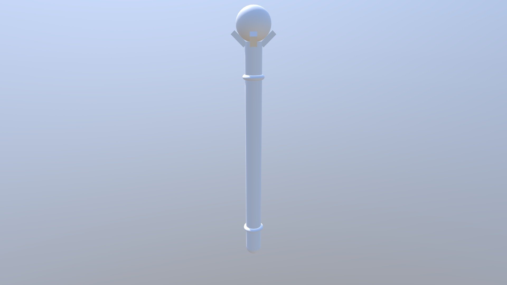 Dragon Orb Staff - 3D model by Reece_Guillou [fedf942] - Sketchfab