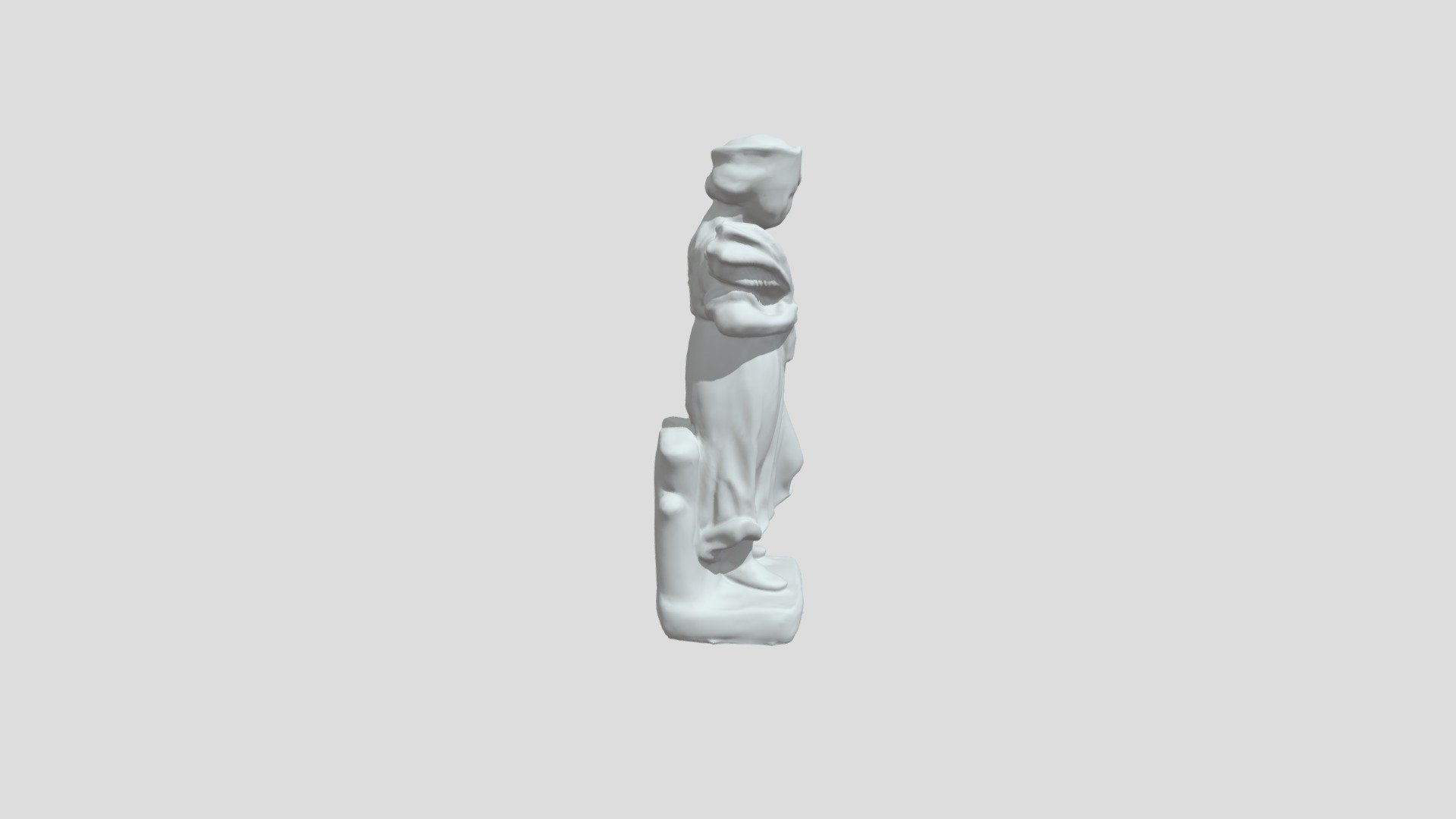 Statue Final - 3D model by stuartsbull2000 [fee2a7f] - Sketchfab