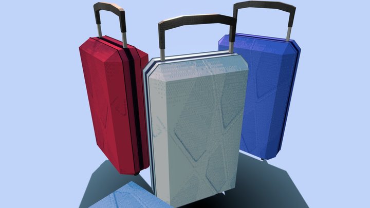 Luggage 3D models - Sketchfab