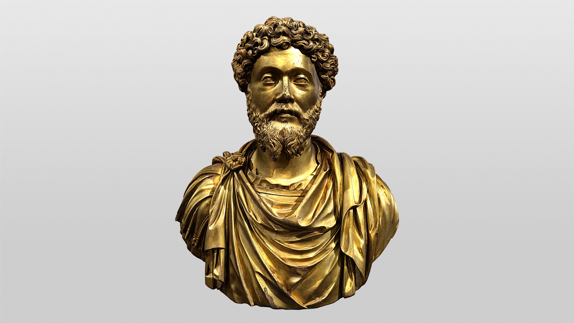 Bust of Marcus Aurelius - 3D model by noe-3d.at (@www.noe-3d.at ...