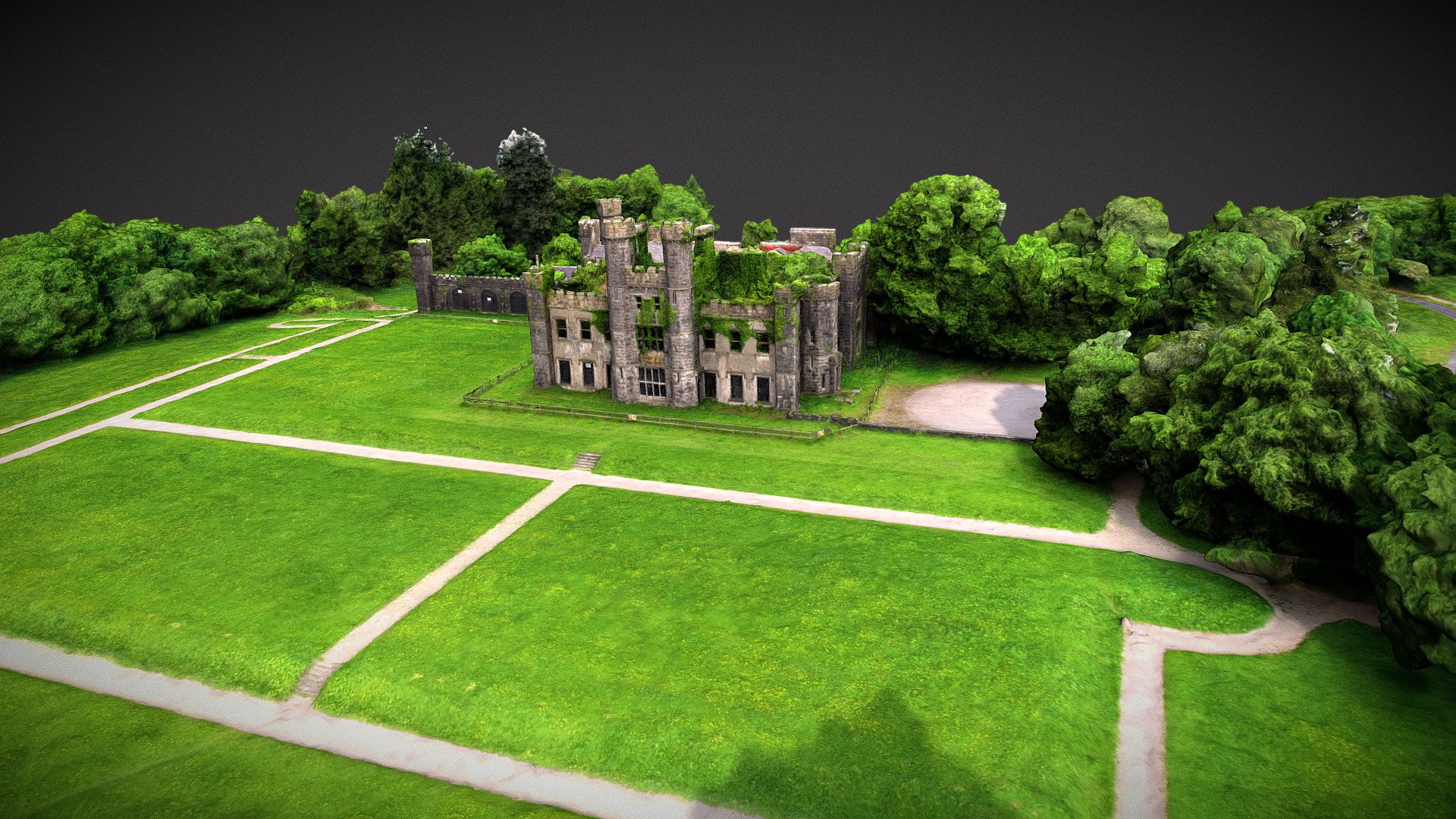 Saunderson Castle | IRELAND - 3D model by Arqueomodel3D (@juanbrualla ...