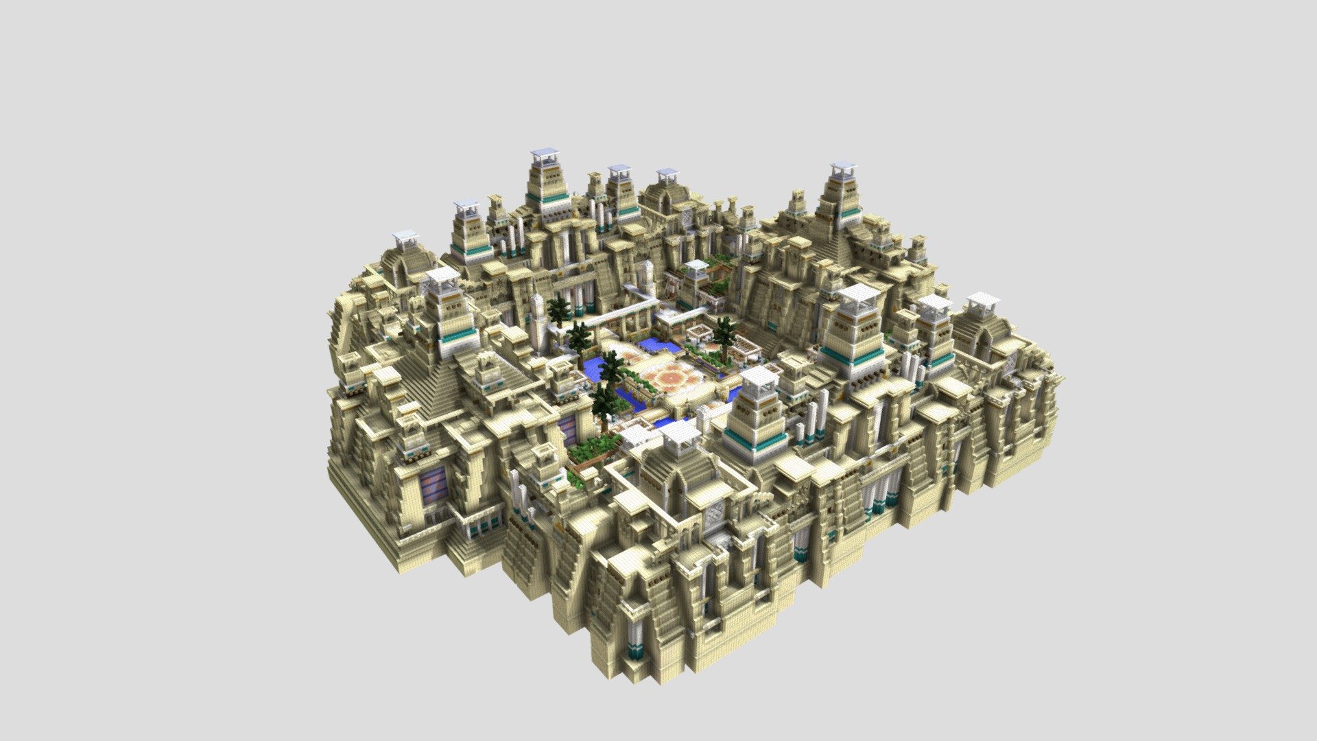 Egypt Faction Spawn - 3D model by Minehub Creations (@MinehubCreations ...