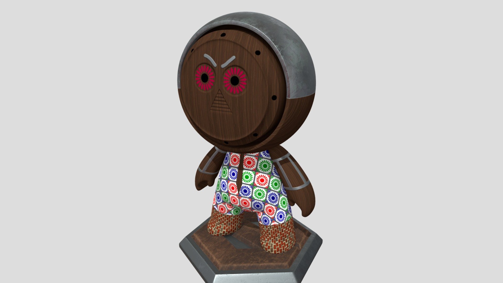 Texture assignment week 3 - Meet mat - Download Free 3D model by Chris ...