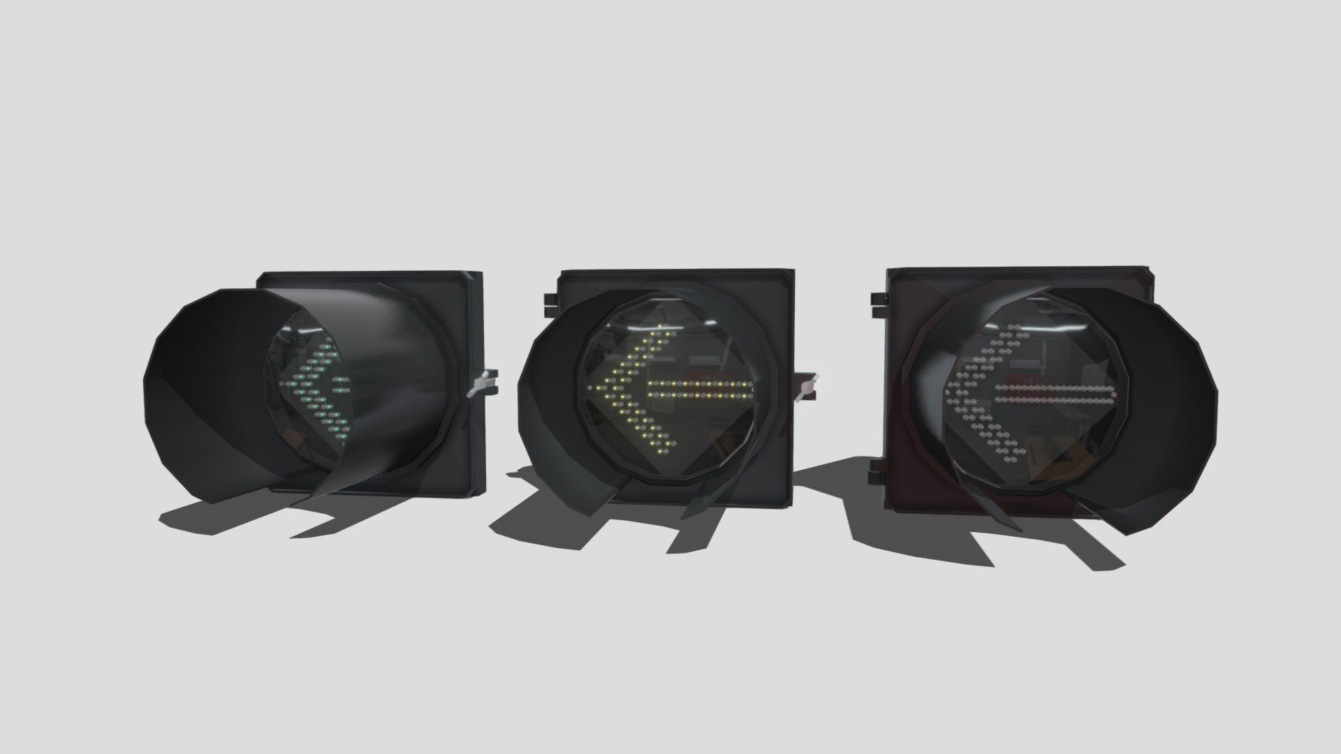 8-Inch Bimodal LED Arrows - Download Free 3D model by Signalrenders ...