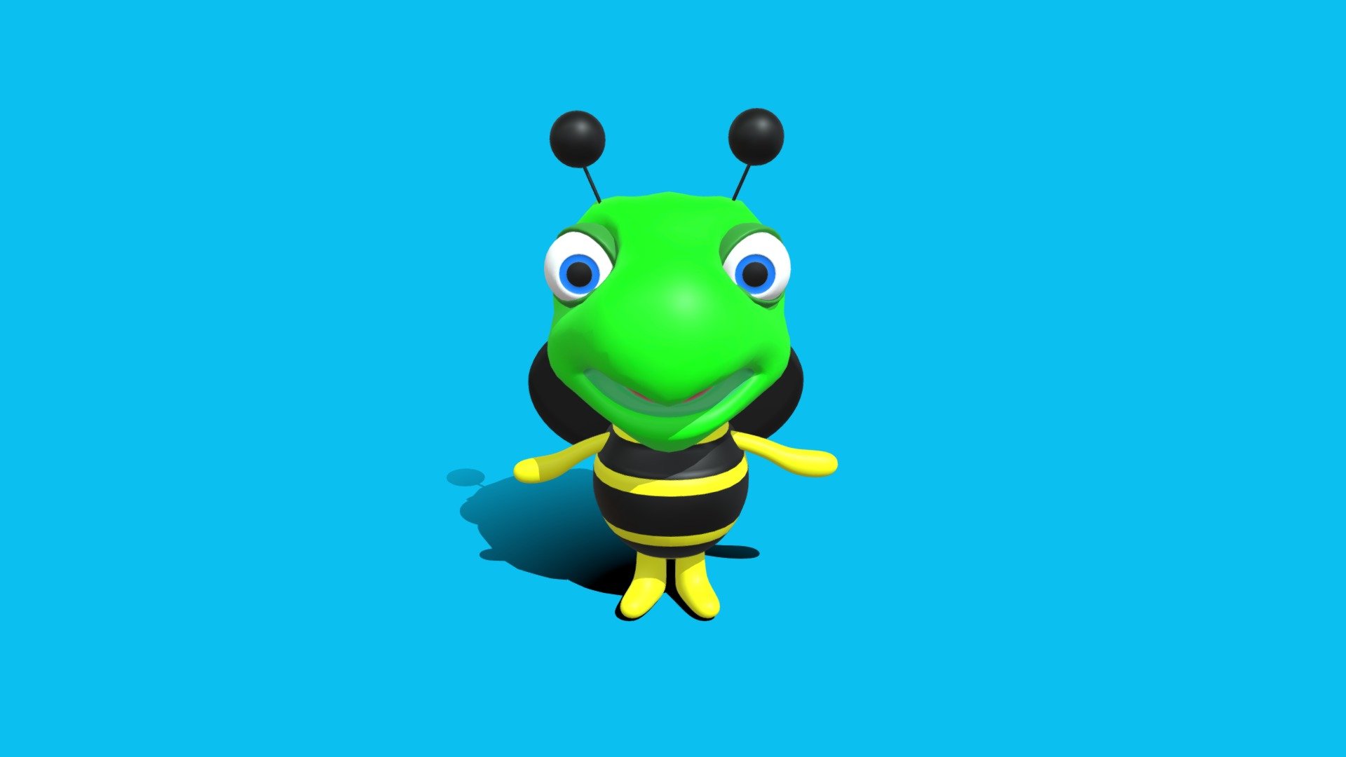 Reptisect (turtle head & bee body) - Download Free 3D model by Hubie ...
