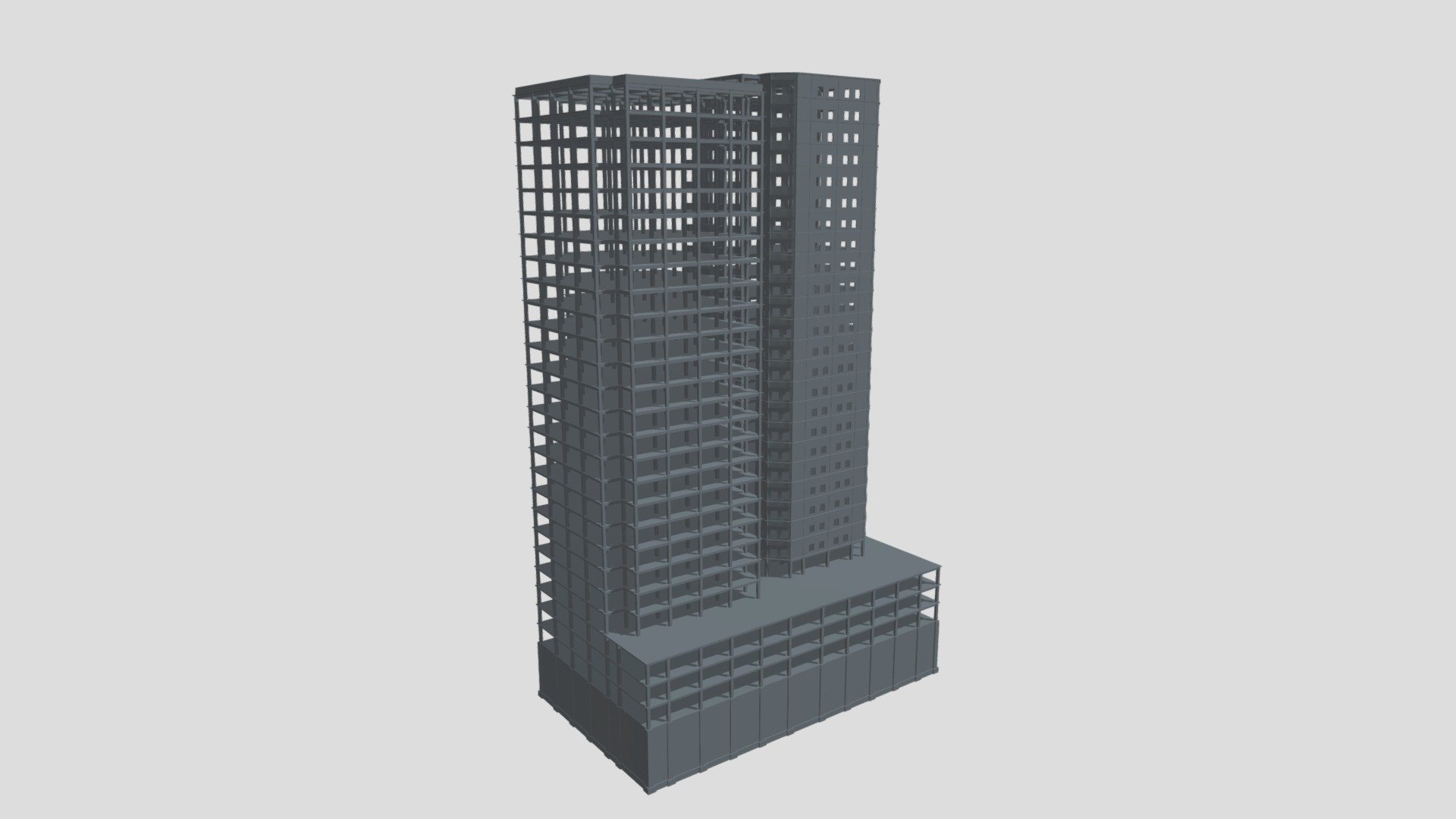 Structural Framework \ SF016 - 3D model by Amir Baloch (@amirbaloch ...