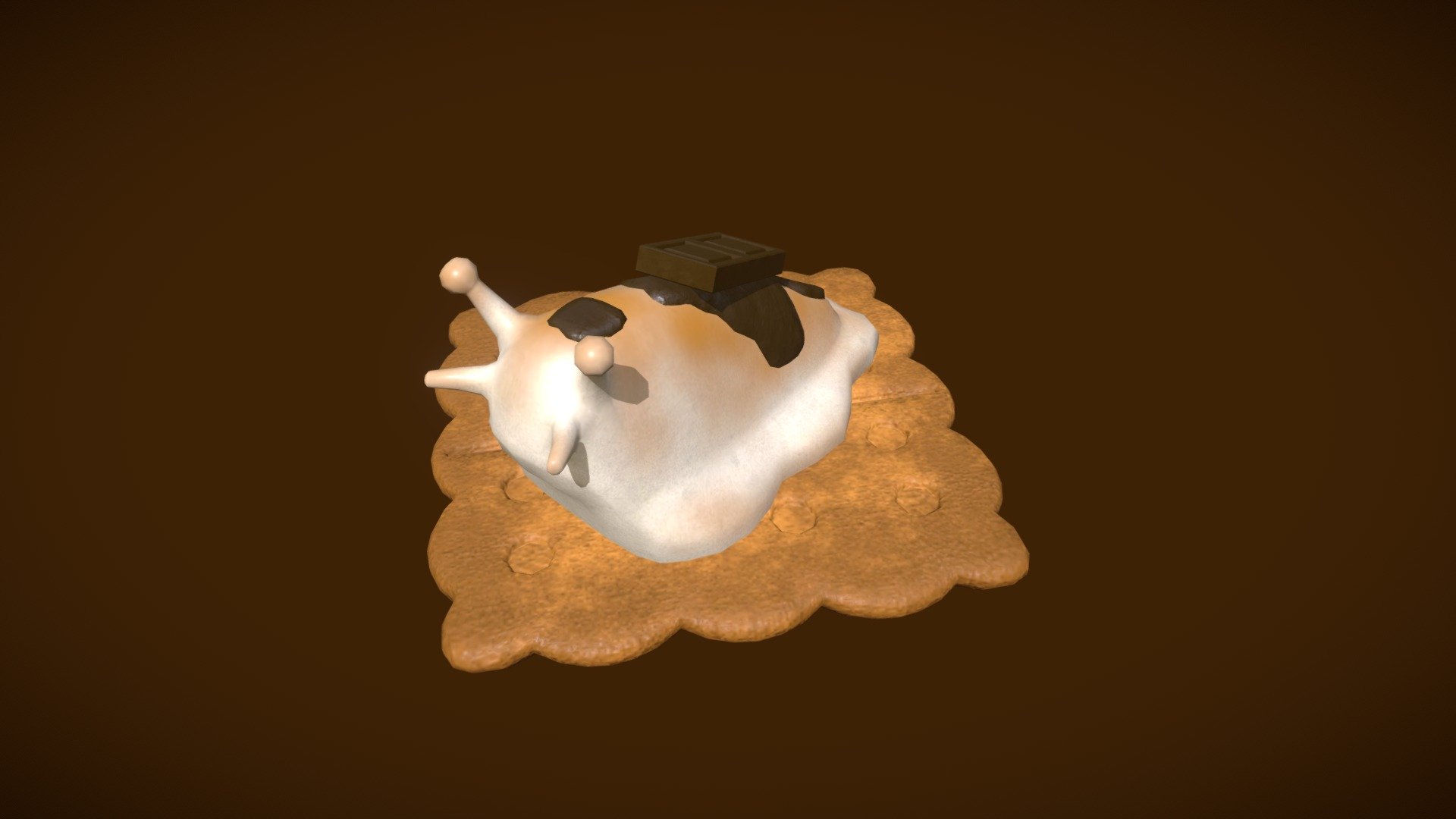 S'more Slug - 3D model by Emily Funk (@efunk46) [fef312e] - Sketchfab