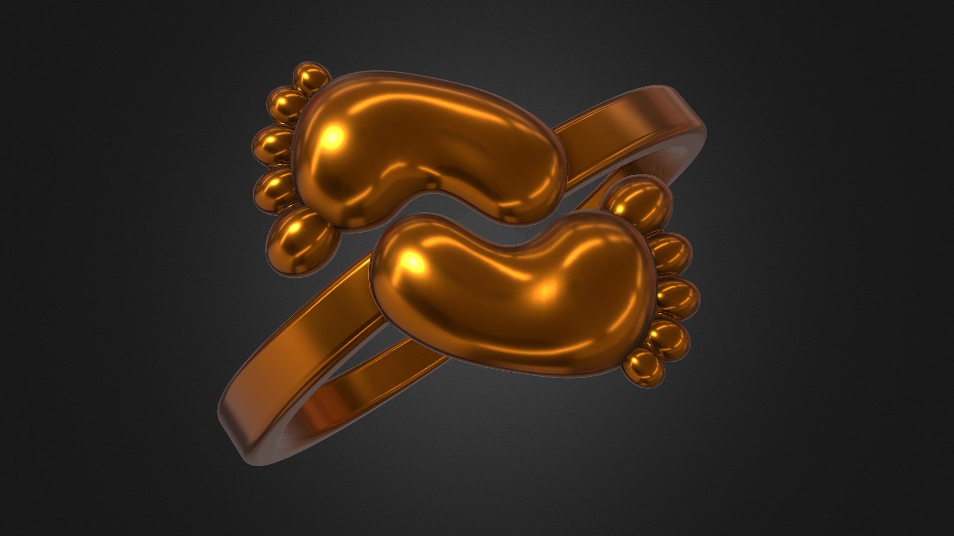 Feet Ring - Download Free 3D model by Mr.Ten [fef32cf] - Sketchfab